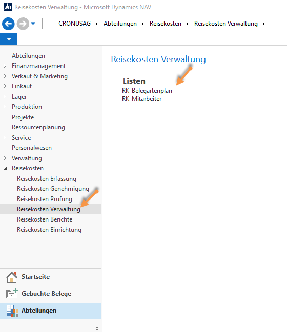 RK Document Type Travel Expenses For Microsoft Dynamics 365 Business 
