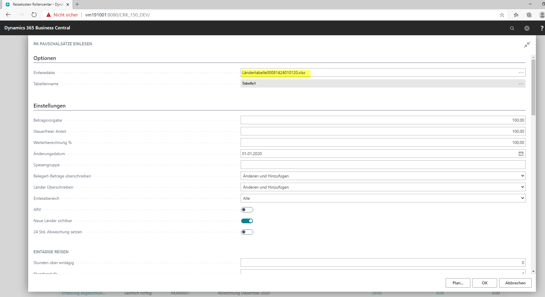 First Steps Travel Expenses For Microsoft Dynamics 365 Business Central